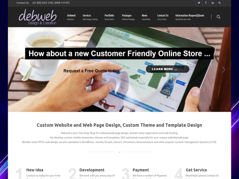 Debweb – Design & Creation